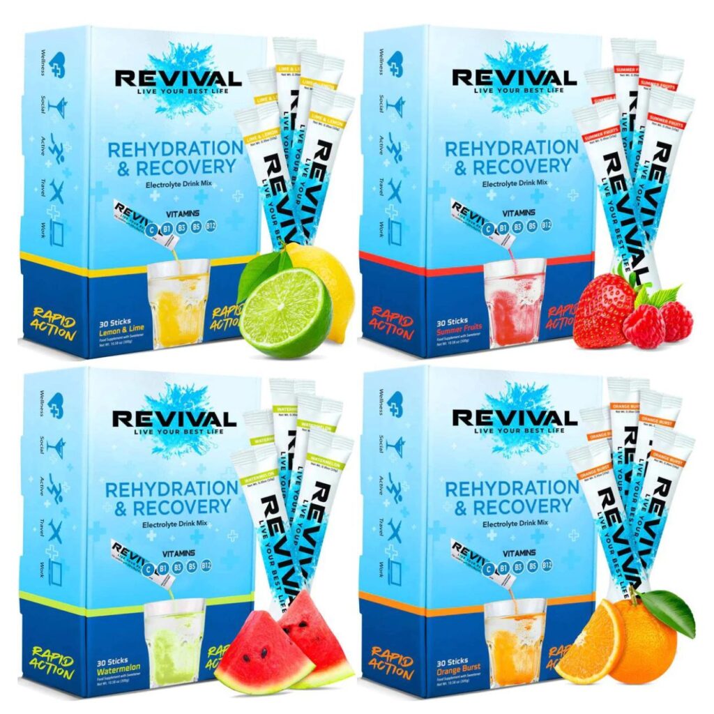Revival Rehydrating Sachets - Connect Travel